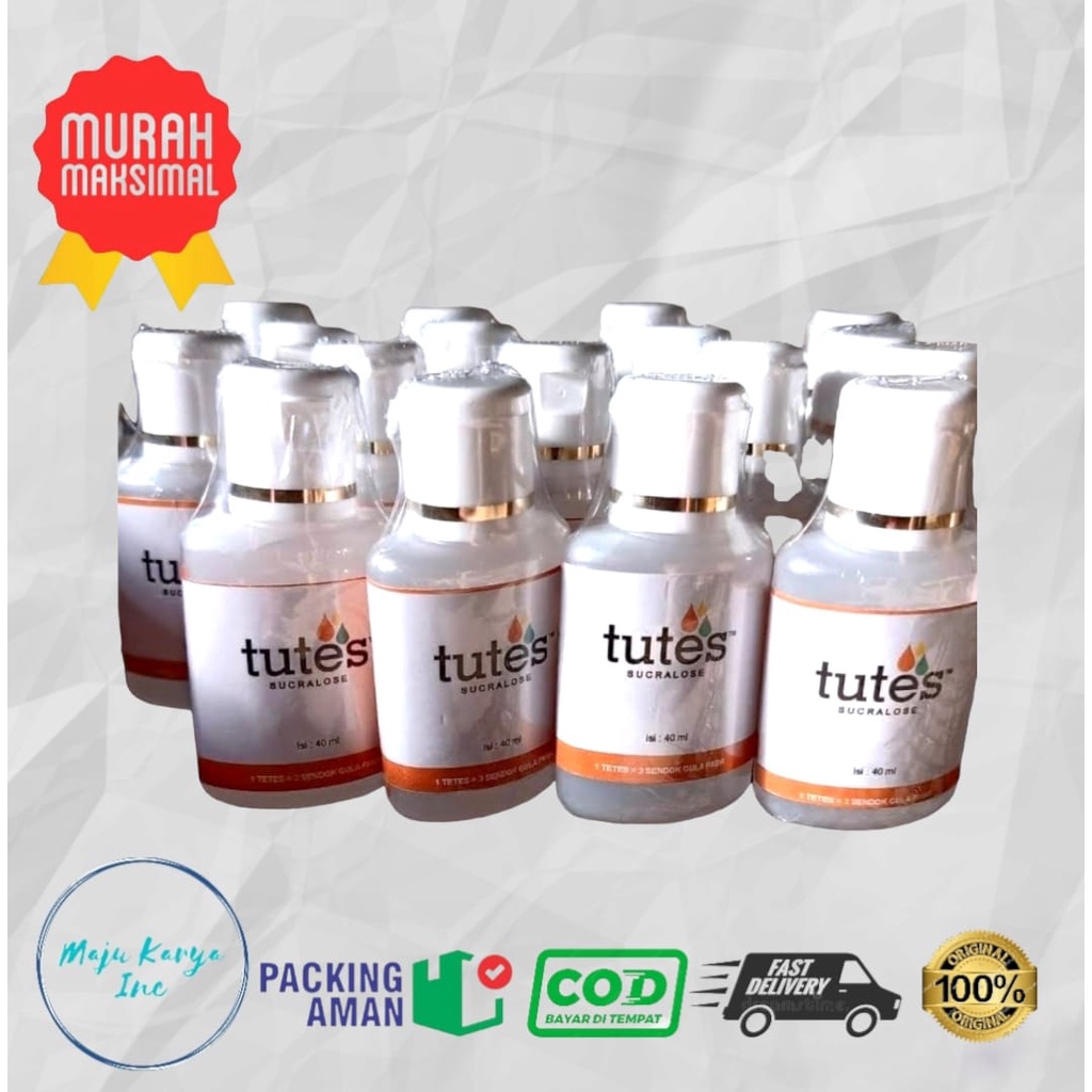 Jual Tutes Sucralose - Gula Sukralosa 40 ml keto n diabtx friendly ...
