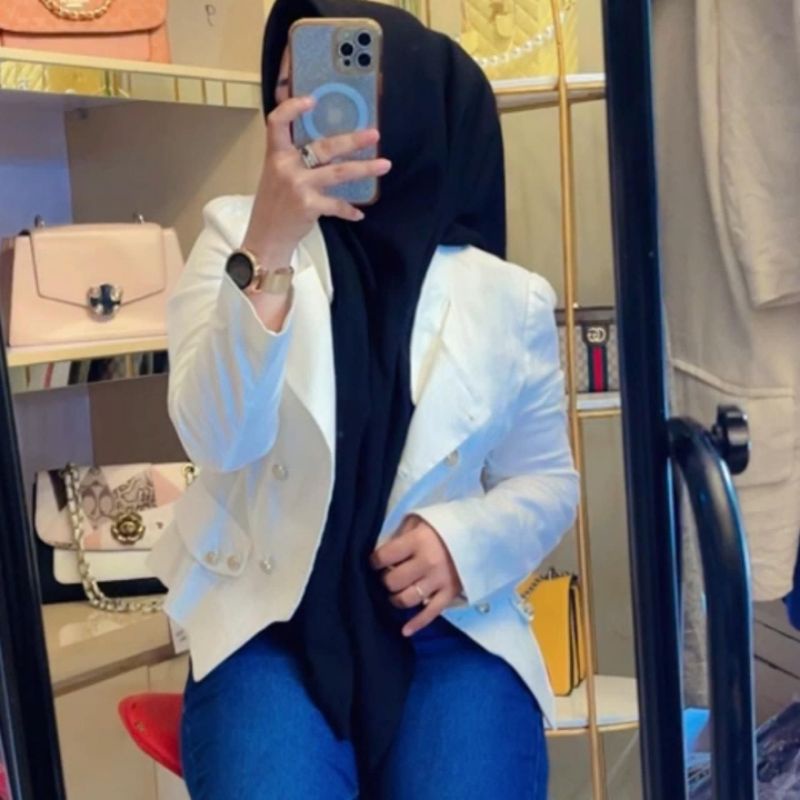Jual Blazer Cewe Part 2 Warna Bumi Shopee Indonesia