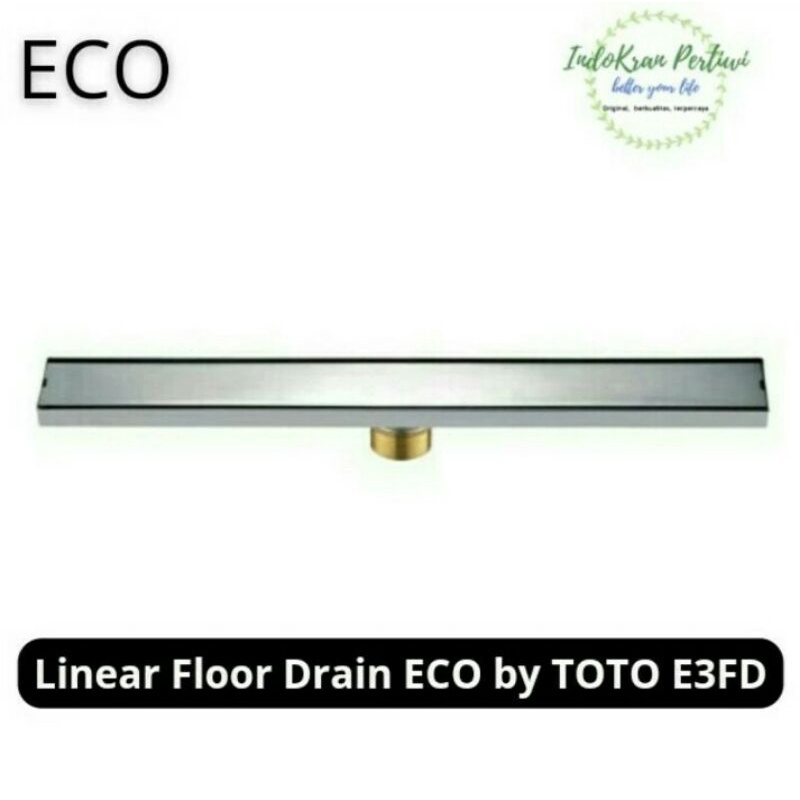 Jual Linear Floor Drain by TOTO ECO E3FD / Floor Drain TOTO Persegi Panjang | Shopee Indonesia