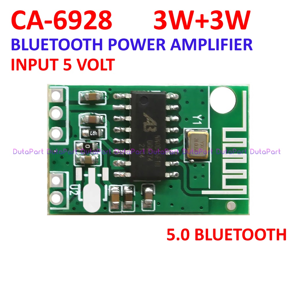 Jual CA-6928 Bluetooth Power Amplifier 3W+3W 2x3W 5V Stereo CA 6928 ...