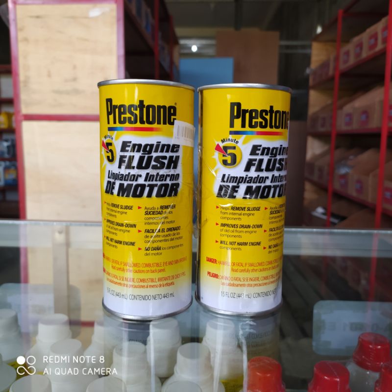 Jual Engine Flush Merk Prestone 443 ML | Shopee Indonesia