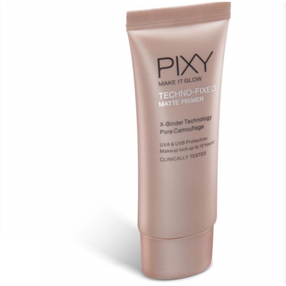 Jual PIXY Make It Glow Techno Fixed Matte Primer 101 Fair Beige ...