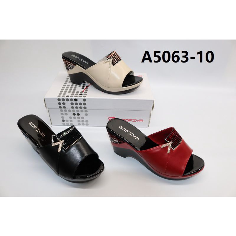 Jual A5063 10 # SENDAL SOFIYA IMPORT ORIGINAL WEDGES 5CM | Shopee Indonesia