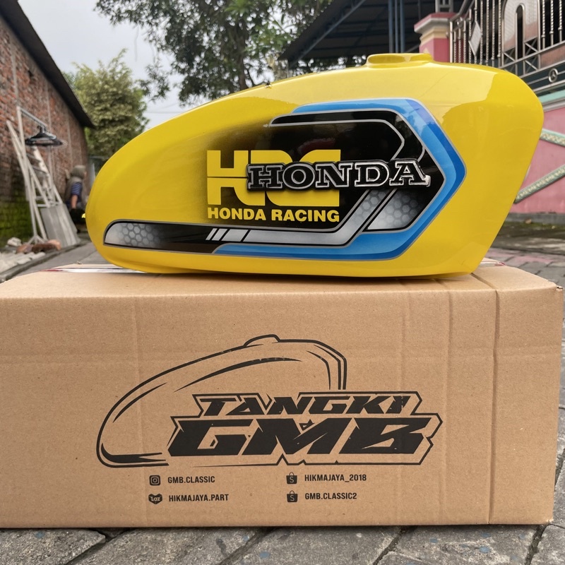 Jual tangki cb125 HRC tangki cb press Merc GMB | Shopee Indonesia