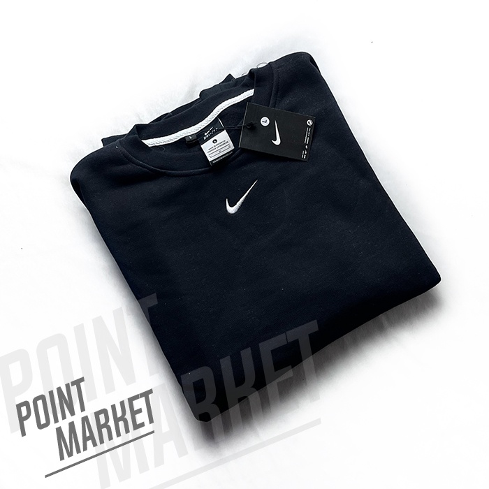 Jual SWEATER CREWNECK NIK HITAM CENTER LOGO - SWEATER CREWNECK PRIA DAN ...