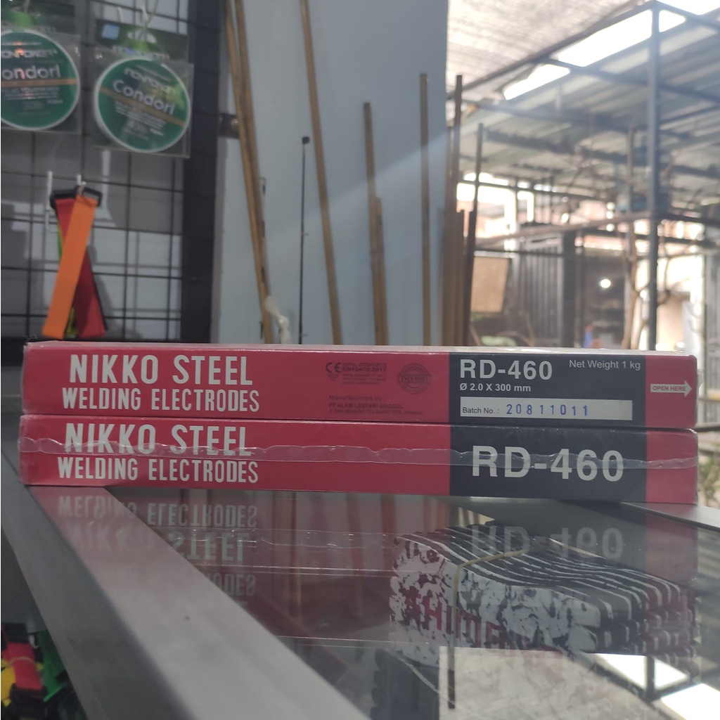 Jual Kawat Las Listrik Nikko Steel RD 460 Pakan Las Elektroda 2mm ...