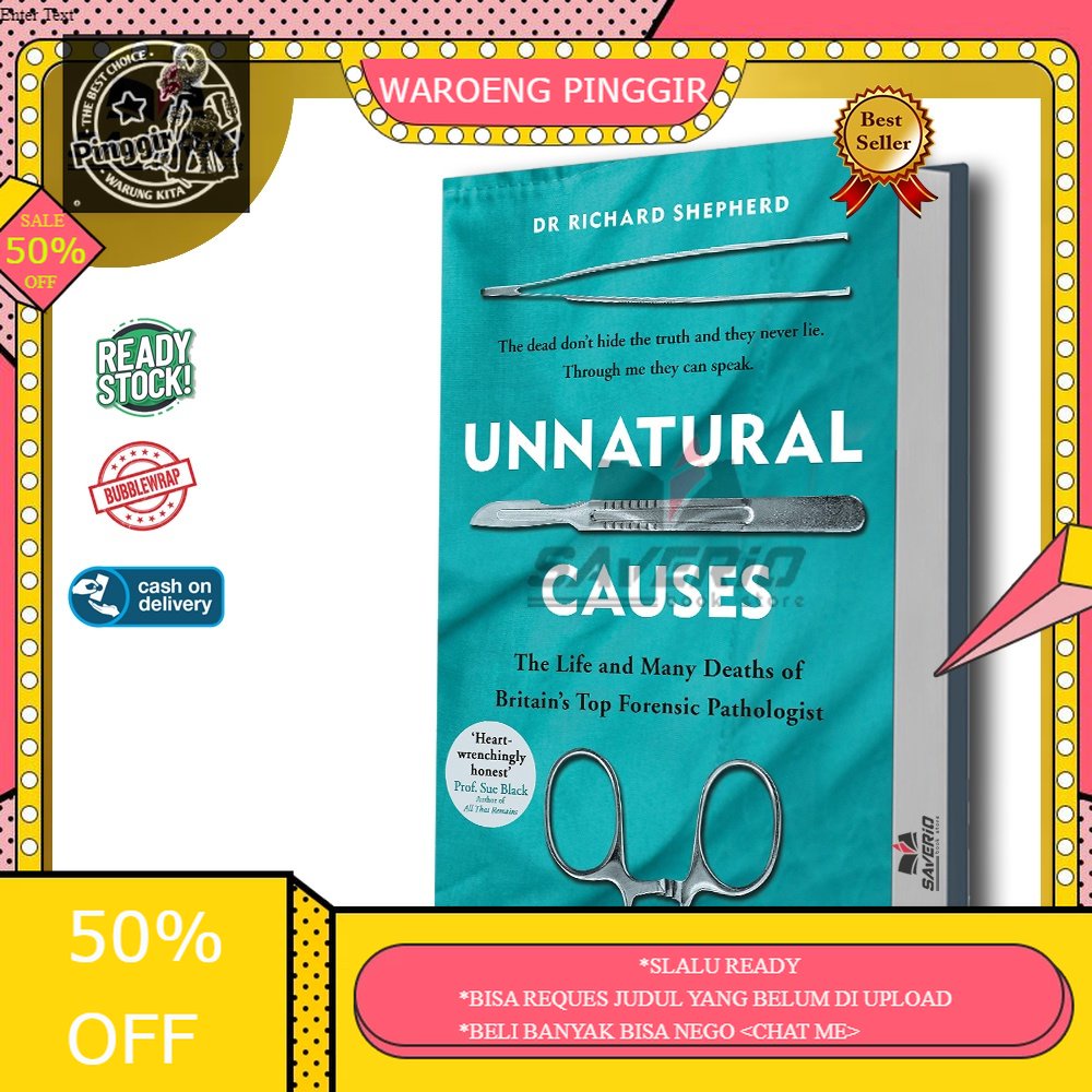 Jual Buku UNNATURAL CAUSES by Dr Richard Shepherd | Shopee Indonesia