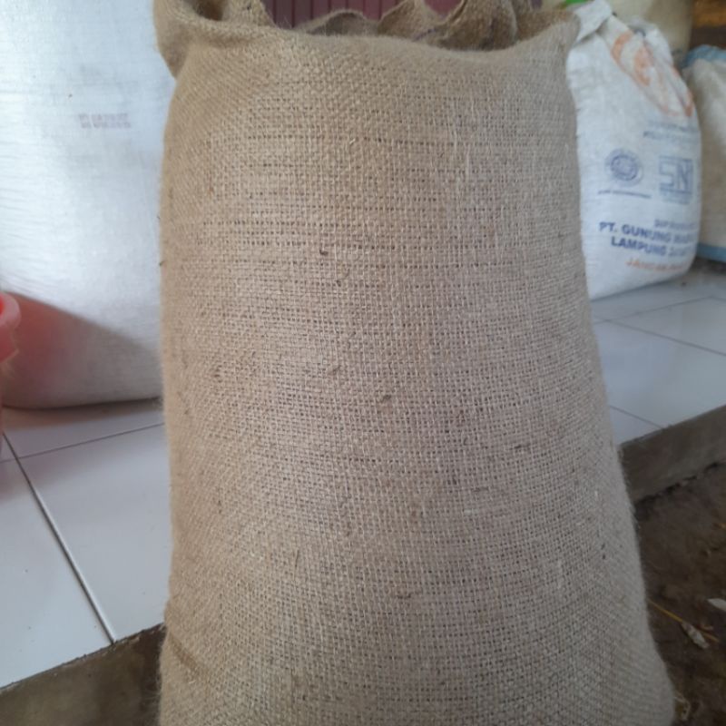 Jual Karung Goni Kacang Tanah Uk.50kg (+- 55cm x 90cm) TIDAK BARU ...