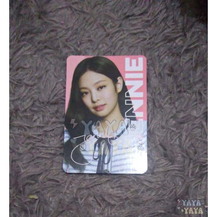 Jual PC ONLY OREO X BLACKPINK JENNIE 07 PHOTOCARD OFFICIAL | Shopee ...