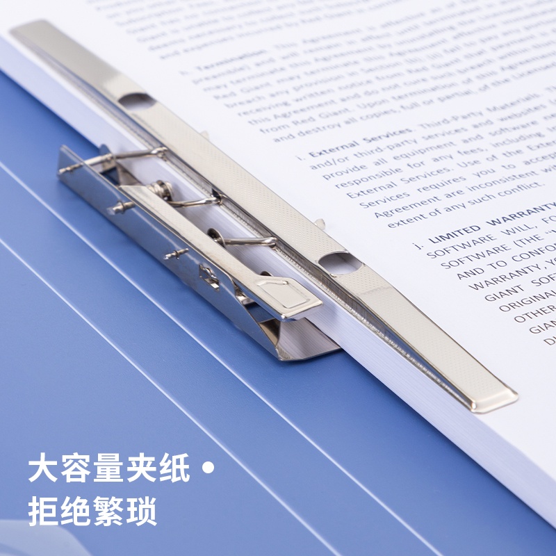 Jual Deli Clamp Folder / Clip Folder / Map Dokumen Jepit A4 Kapasitas ...