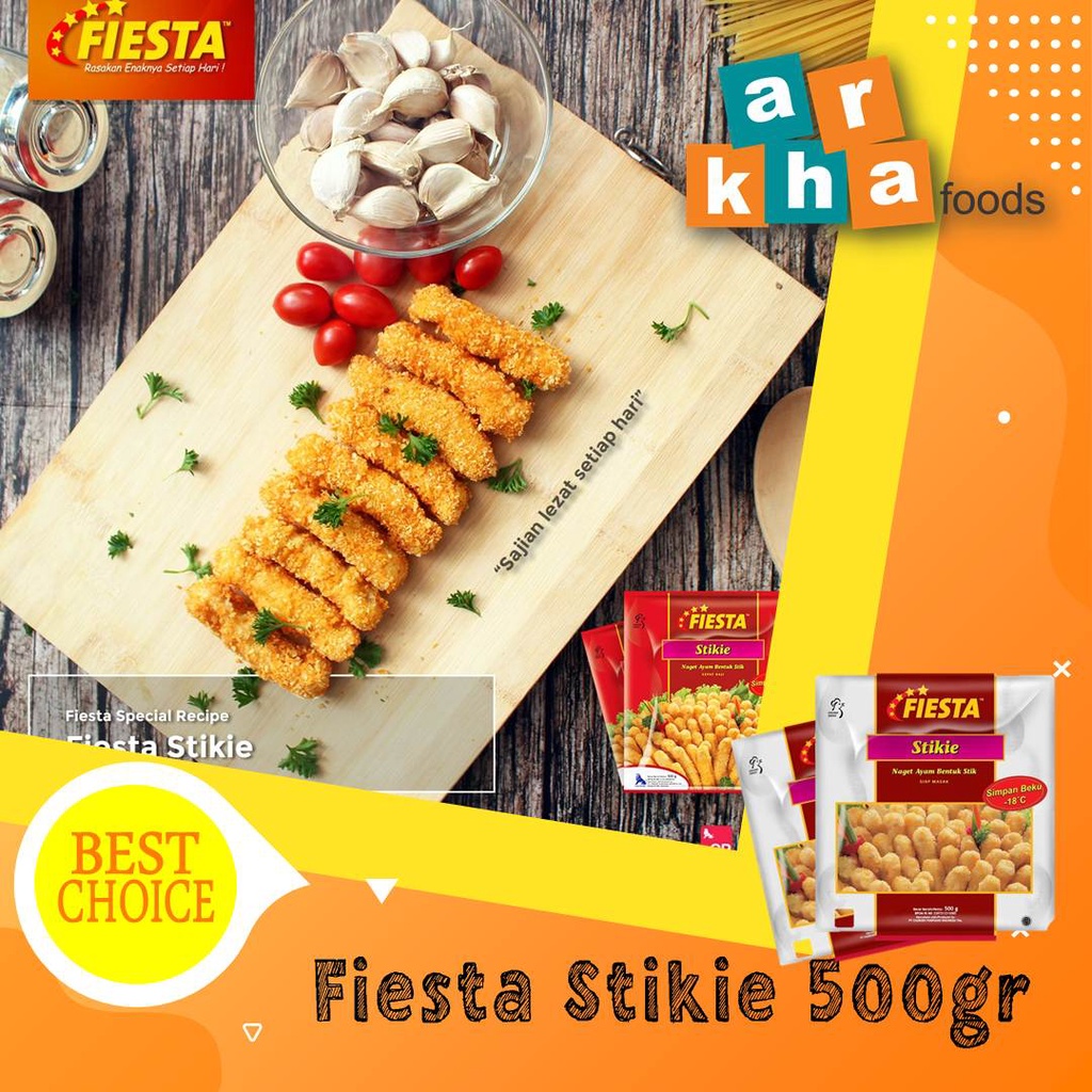 Jual FIESTA Nugget Stikie 500gr / Fiesta Nugget Ayam Stikie stik stiki ...
