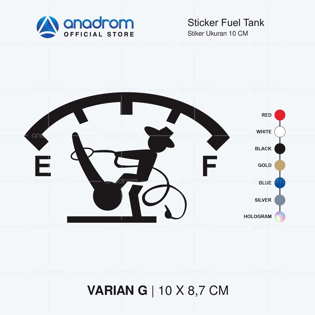 Jual Sticker Fuel Tank I Sticker Full Tank Door I Stiker Tutup Bensin ...