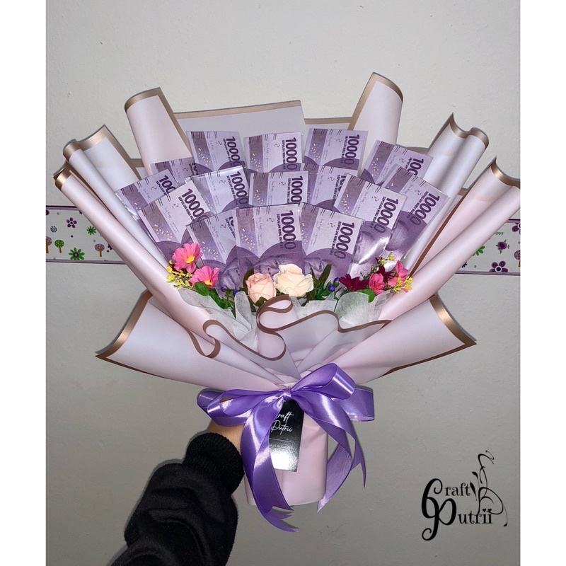 Jual Buket Uang 10 ribu/buket annyversary/buket ulang tahun/kado ...