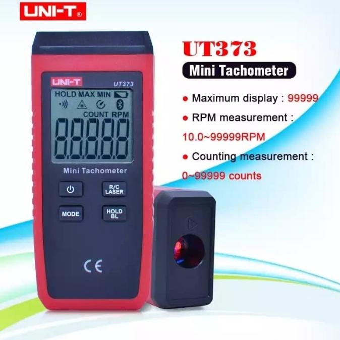 Jual Uni-T Ut373 Mini Tachometer Singal Picu/Laser Pada Indikasi Rpm ...