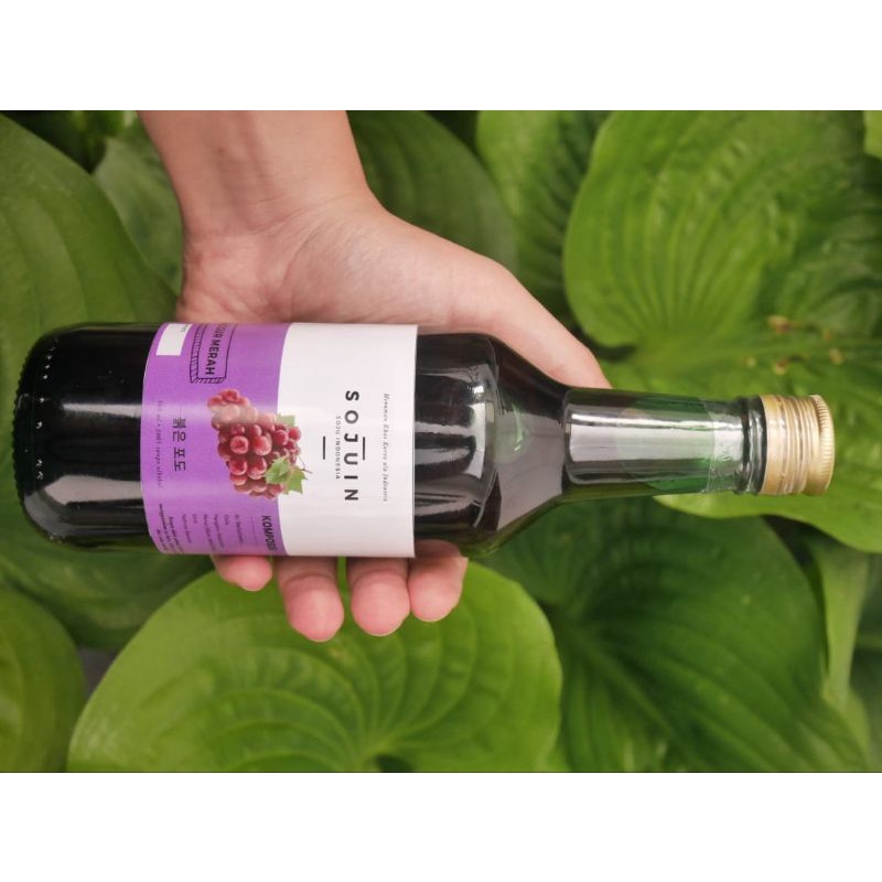 Jual sojuin/soju halal home made/minuman sparkling water rasa anggur ...