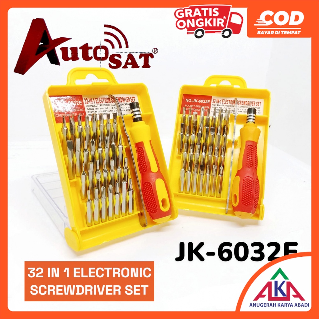 Jual Obeng Set Reparasi 32- 45 in 1 Baja Magnetic | Shopee Indonesia