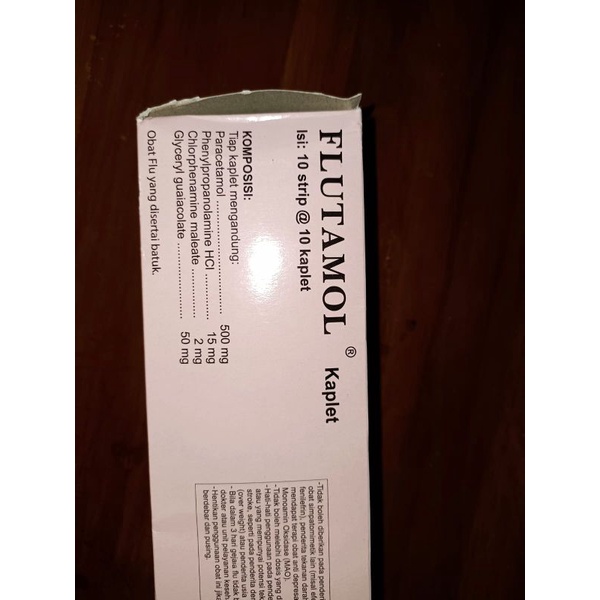 Jual FLUTAMOL OBAT BATUK DAN FLU 1 Box LEBIH MURAH | Shopee Indonesia