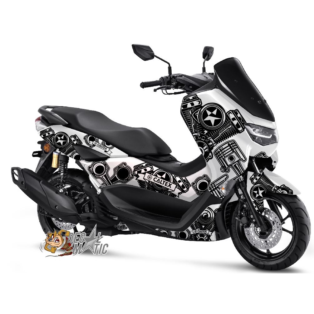 Jual Decal Nmax Caltex Puith - Stiker full Body Nmax OLD 2015-2019 ...