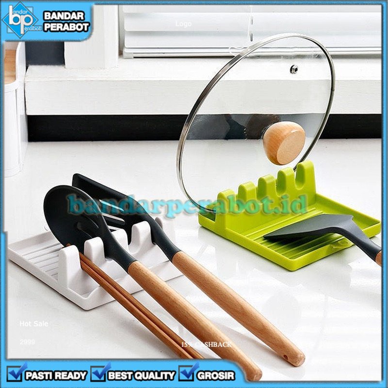 Jual [BP] WADAH TATAKAN RAK SPATULA TUTUP PANCI SUTIL SERBAGUNA ...
