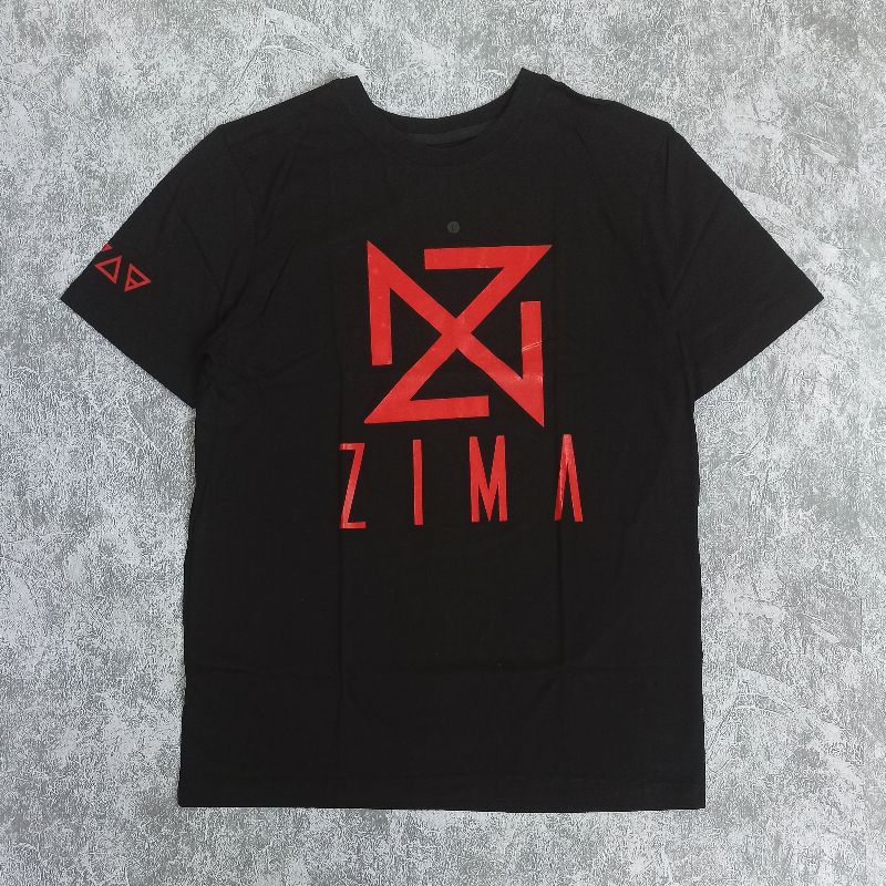 Jual T-SHIRT BAND ZIMA • LOGO (EKS CAPTAIN JACK BAND) | Shopee Indonesia