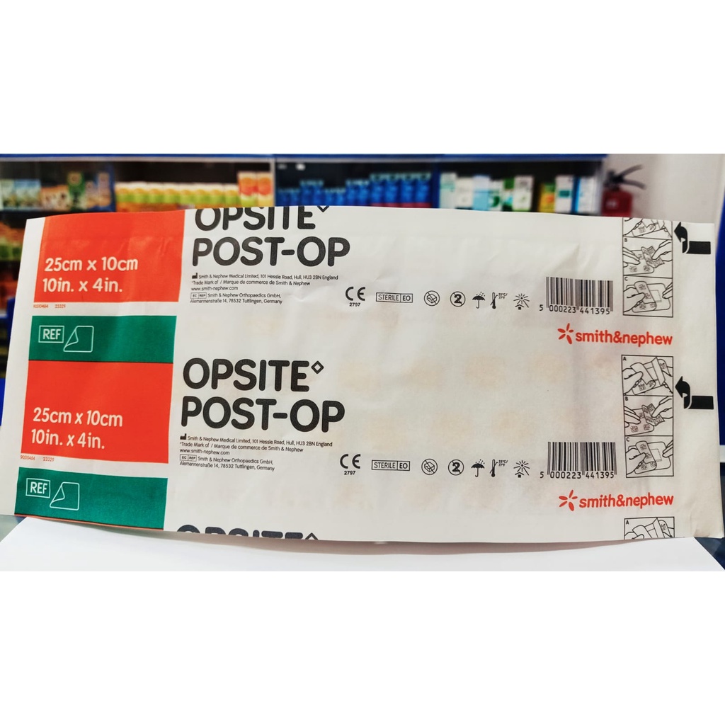 Jual OPSITE POST OP 25 cm x 10 cm Plester Luka Tahan Air Opsite ...