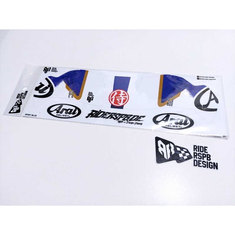 Jual SPIRIT BLUE RX7X- STICKER DECAL SPOILER DF-X2 | Shopee Indonesia