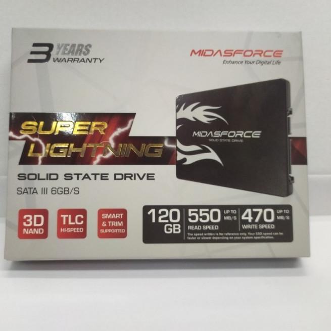 Jual Harga Spesial SSD 120 GB MIDAS FORCE SATA III SUPER LIGHTNING ...