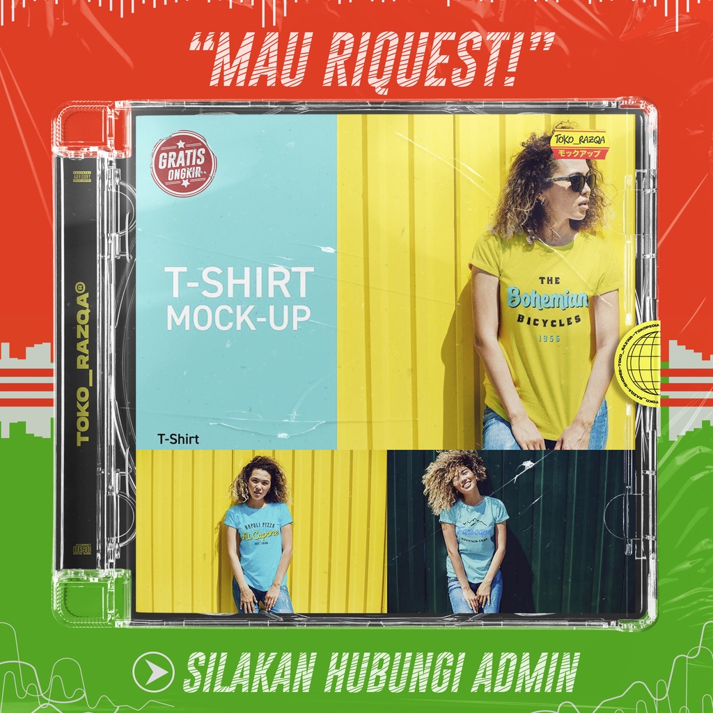 Jual 19 Template - T-Shirt Mockup Set Mockup | Shopee Indonesia