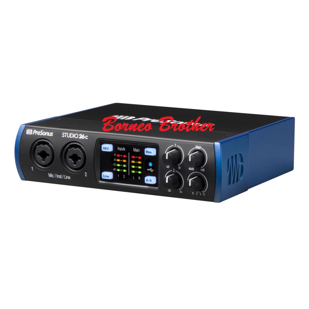 Jual Presonus Studio 26c Original Usb C Audio Interface Soundcard ...