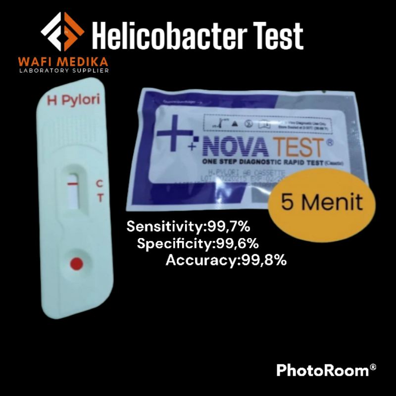 Jual Helicobacter Test- H Pylori Akurat lengkap siap pakai | Shopee ...