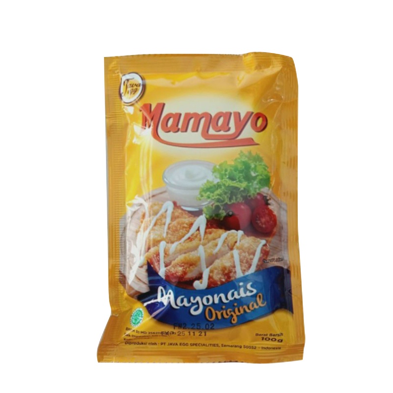 Jual Mamayo Mayonais Original Sachet 100gr / Java Egg Mamayo Mayonais ...