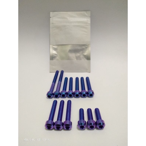 Jual baut titanium CVT Vario 125-150-PCX cbu | Shopee Indonesia