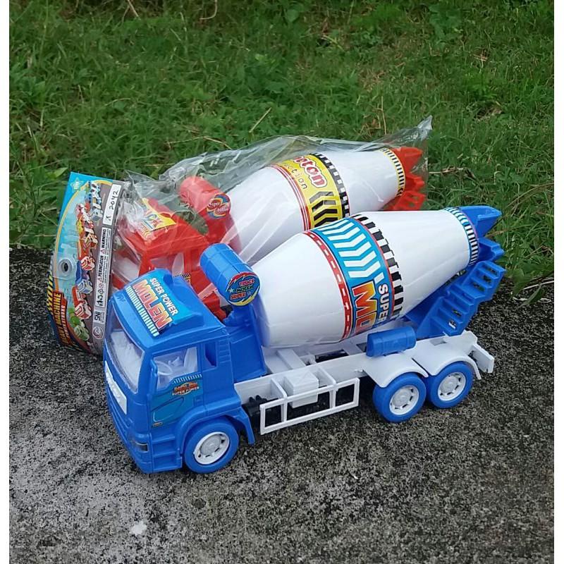 Jual Mainan Mobil molen Konstruksi Proyek / mobil truk mixer truk molen ...