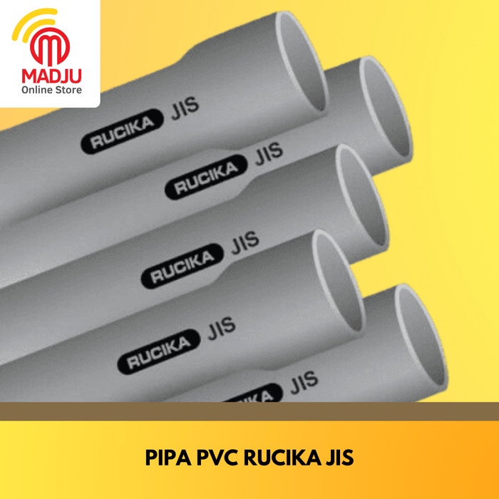 Jual Pipa Pipa Pvc Rucika Jis 3/4" Aw Abu-Abu | Shopee Indonesia