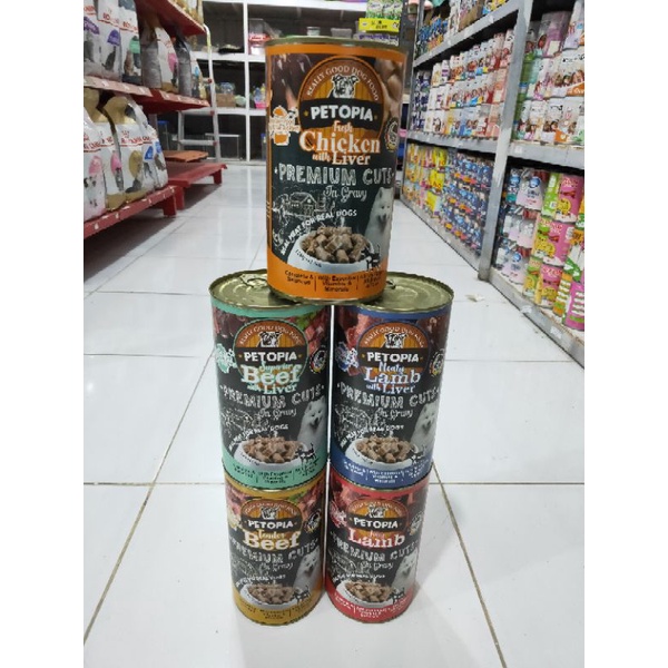 Jual Petopia Kaleng 1240gram | Shopee Indonesia