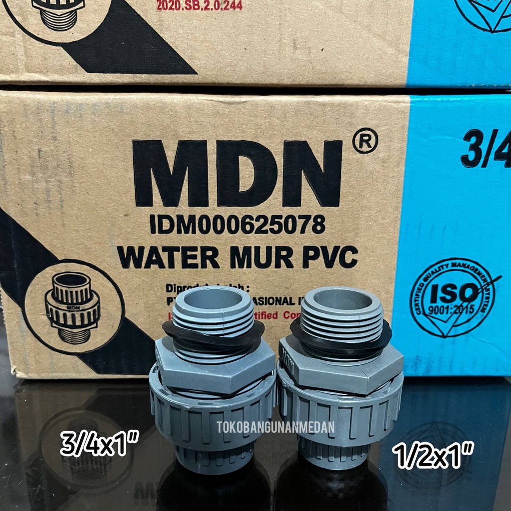 Jual Watermoor Watermur MDN 1X1/2 inch - 1X3/4 inch - Water mur drat ...