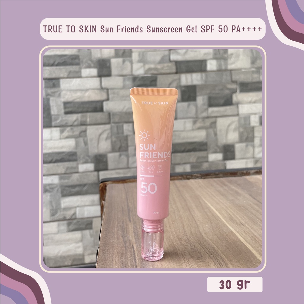 Jual [READY STOCK] TRUE TO SKIN - Sunfriends Sunscreen Gel SPF 50 PA ...