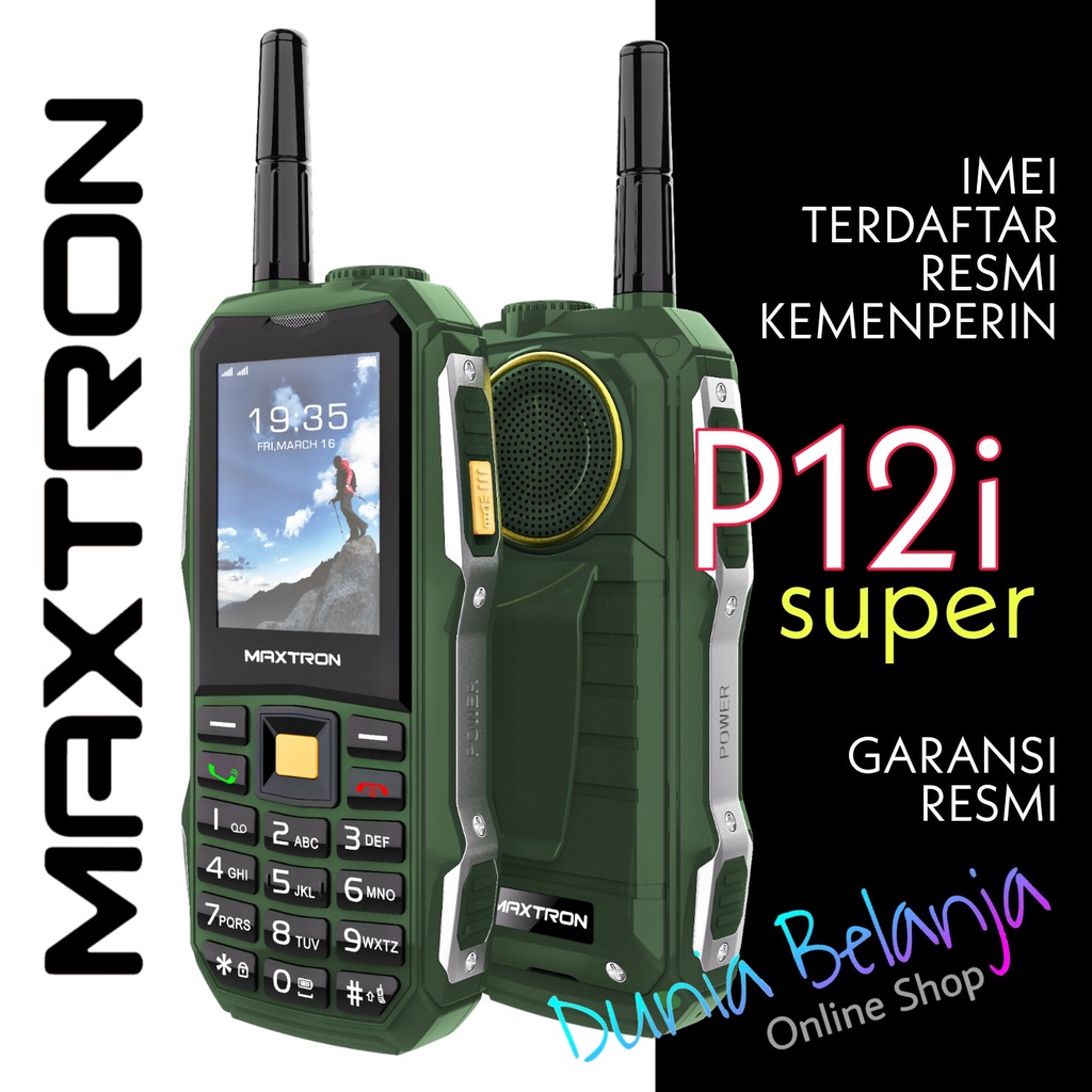 Jual MAXTRON P12i SUPER - GARANSI RESMI - HP MAXTRON P12i SUPER - HP ...