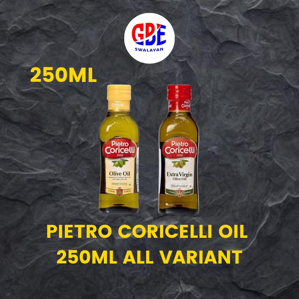 Jual Pietro Coricelli Olive Oil 250 ML All Variant | Minyak Zaitun Pietro Coricelli 250ML ...