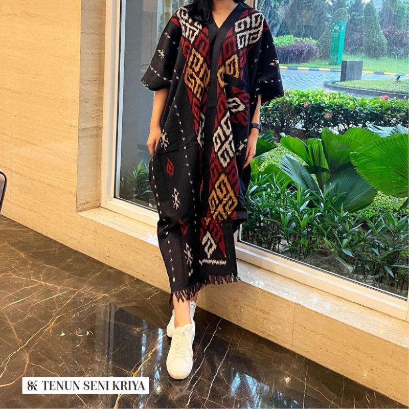 Jual [Ready stok] dress tenun terbaru - dress terbaru - gamis terbaru ...