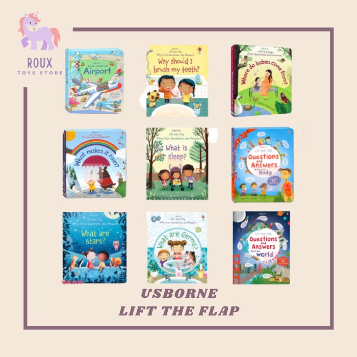 Jual Buku Usborne Lift The Flap Question And Answer Bedtime Story ...