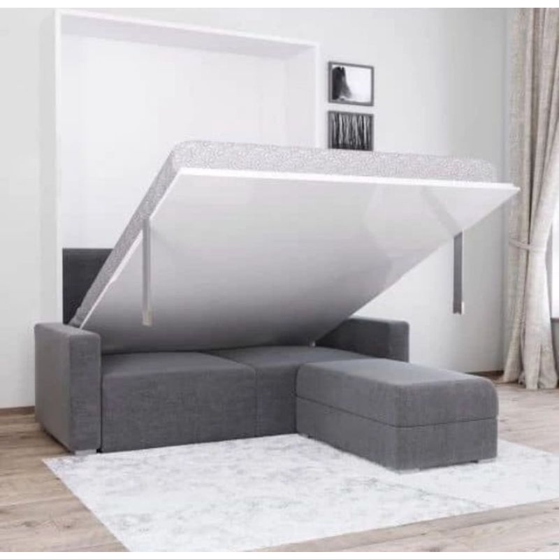 Jual SOFA BED / WALL BED SOFA 160 x 200 | Shopee Indonesia