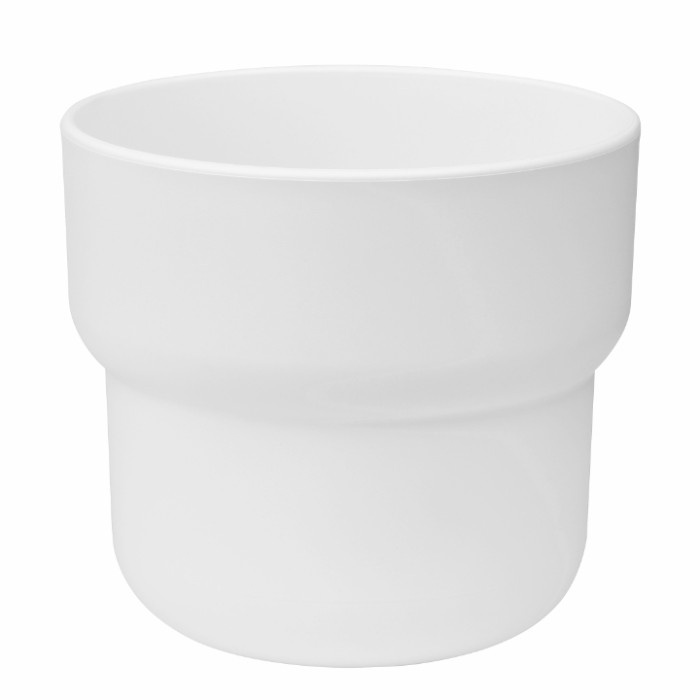 Jual Inspirasi Pot Tanaman/Pot Bunga Indoor & Outdoor Tinggi 24cm_Putih ...