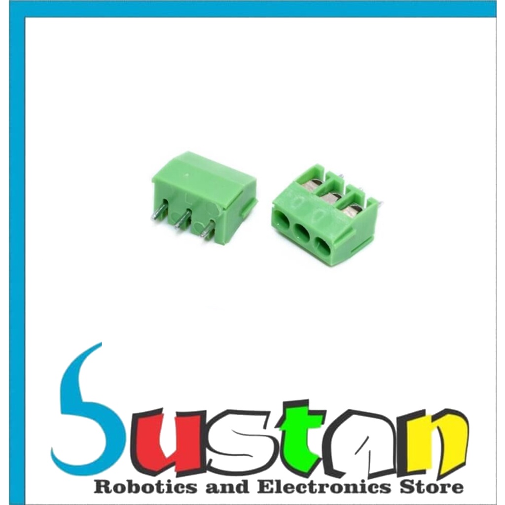 Jual KF350 3P PITCH 3.5MM TERMINAL BLOCK 3PIN KF 350 SCREW PCB 3 PIN | Shopee Indonesia