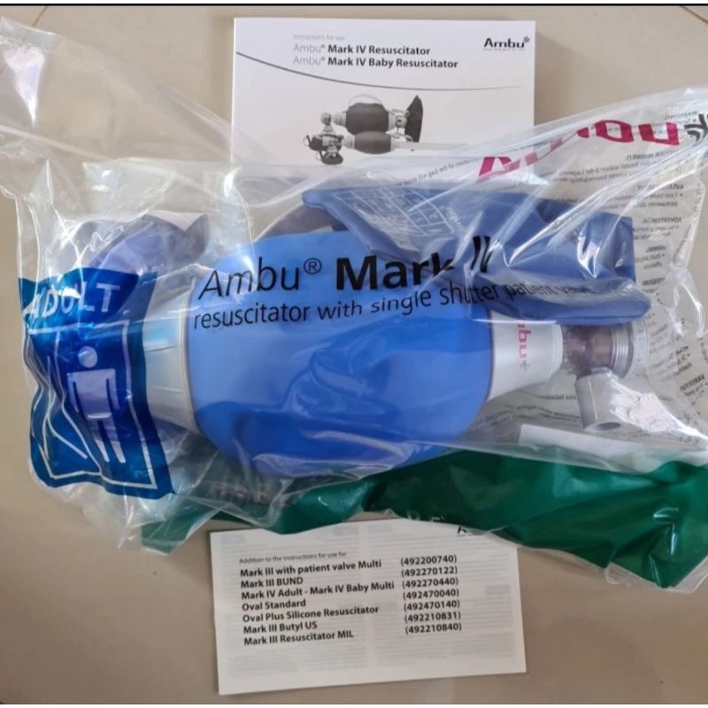 Jual Resusitator AMBU MARK IV / Ambubag MARK IV / AMBU | Shopee Indonesia