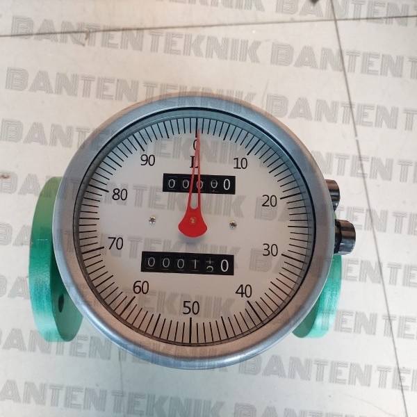 Jual Pengukur Flowmeter Minyak Solar Oval Gear 2Inch Reset Dn50Mm Tera ...