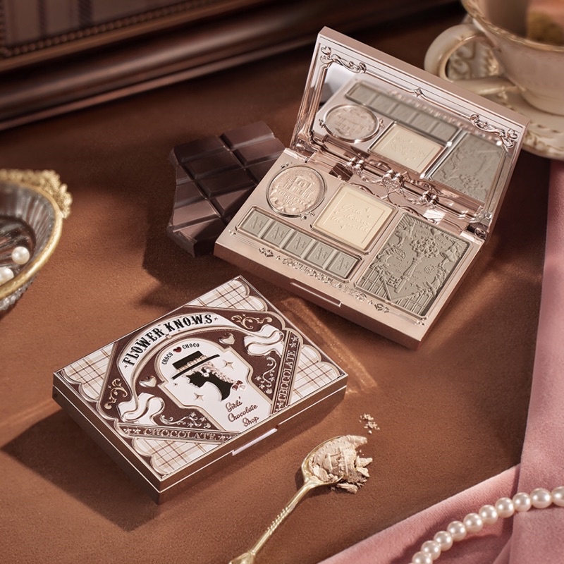 Jual Flower Knows Winter Chocolate Wonder Shop highlighter and contour ...