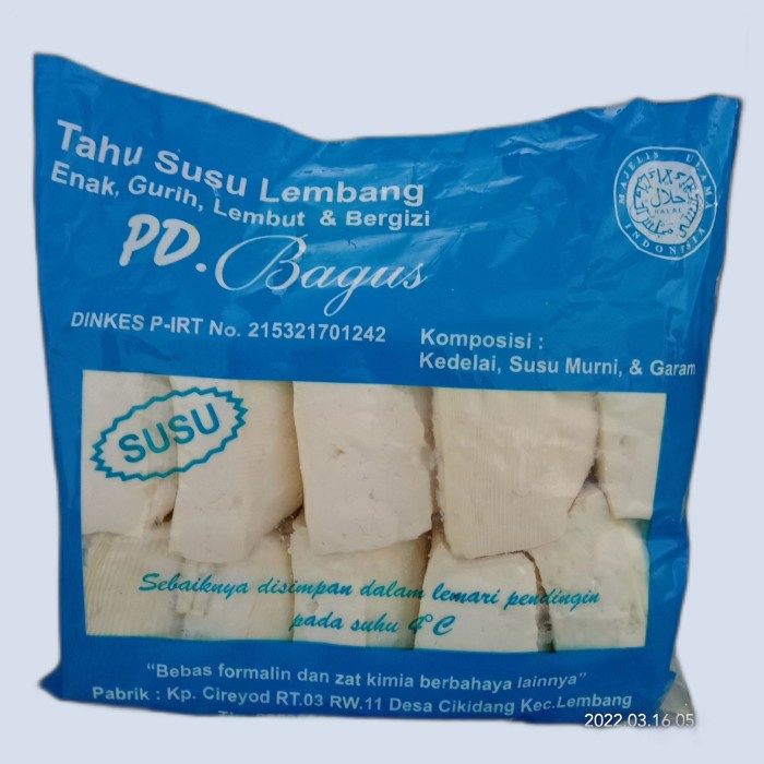 Jual Tahu Susu Asli Lembang | Shopee Indonesia