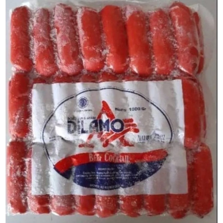 Jual sosis dilamo cocktail merah berat 1 kg | Shopee Indonesia