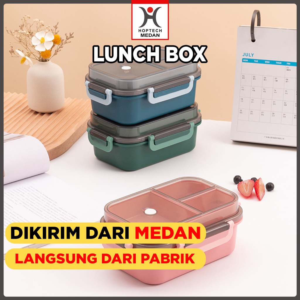 Jual Lunch Box kotak Makan Kotak Bekal / Kotak Makan Siang / Kotak Makan Anak Dan Dewasa ...